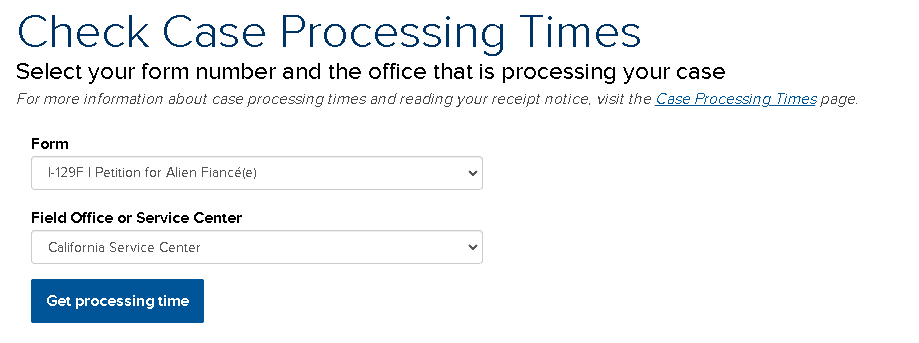 USCIS Outside Normal Processing Request - Immigration for Couples